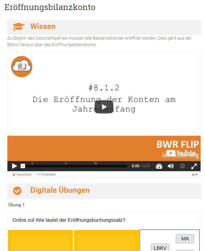 Neue Themenseiten für BwR – Lernkiste.org Neue Themenseiten für BwR – Lernkiste.org